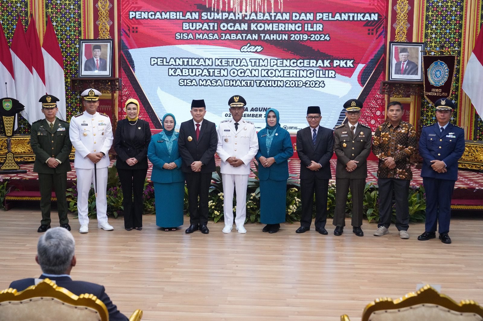 Ketua DPRD Sumsel Hadiri Pelantikan Dan Sumpah Jabatan Bupati OKI Sisa Masa Bhakti 2019-2023 ...